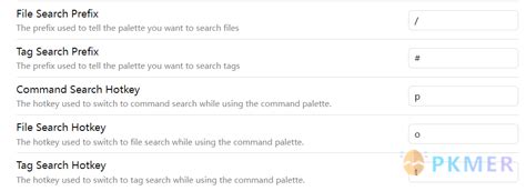 Pkmerobsidian 插件：better Command Palette 更好更易用的命令面板
