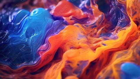 Abstract Liquid Flow Texture With A Dynamic Fluid Powerpoint Background For Free Download