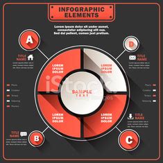 Abstract Pie Chart Infographics Stock Vector Royalty Free FreeImages