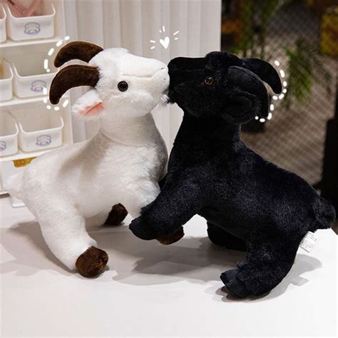 Farmyard Fun With Our Cute Goat Plush Perfect For Cuddling And Ting