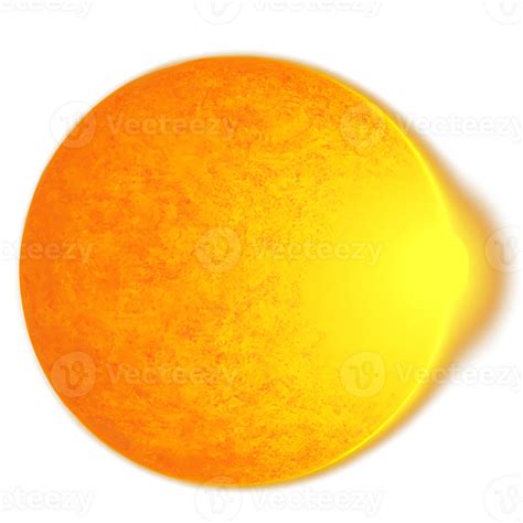 3d Sun Icon Solar Glowing Hot Sun Large Sphere Of Red Energy Icon