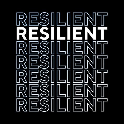 premium vector resilient typography text effect book related word t