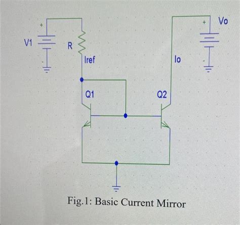solved 1 analyze the circuit of fig 1 to find iref and lo