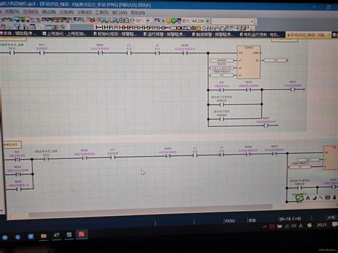 三菱fx5u，机床x轴y轴工作台定位控制程序 使用三菱j4 A系列伺服驱动器绝对位置 Csdn博客