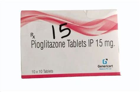 Pioglitazone Tablets Ip 15 Mg At Rs 15 Stripe Pioglitazone Hydrochloride Tablet In Pune Id