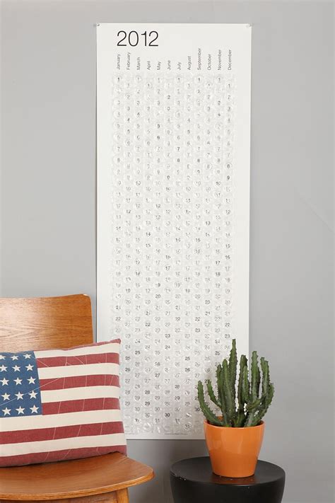 Bubble Wrap Calendar Pop A Bubble Per Day