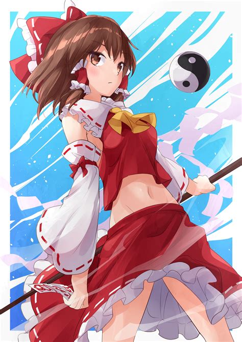 Hakurei Reimu Touhou Drawn By Ramie Ramie Danbooru