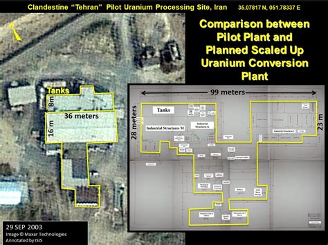 The Amad Plan Pilot Uranium Conversion Site Which Iran Denies Ever Existed Isis Reports