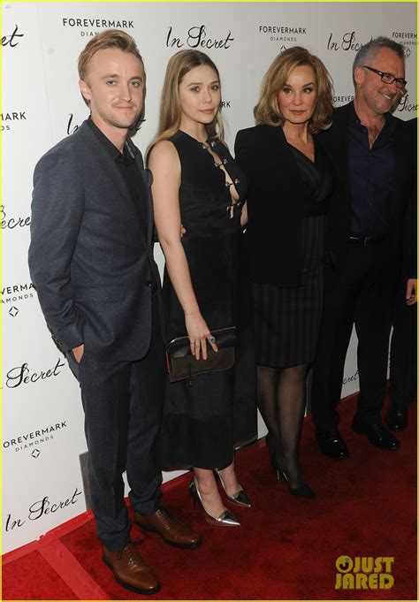 Elizabeth Olsen And Tom Felton Date Night At In Secret Premiere