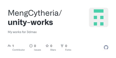 GitHub MengCytheria Unity Works My Works For Dmax