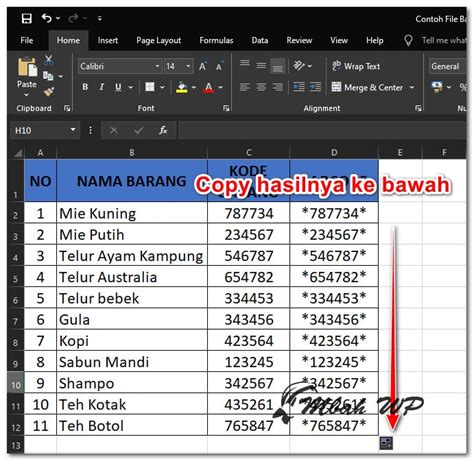 Cara Membuat Barcode Di Excel Mudah And Lengkap