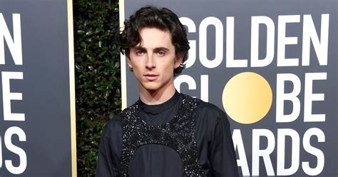 Timothée Chalamet Didnt Realize He Was Wearing A Harness At The Golden