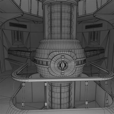 Enterprise D Engineering 3d Model 139 Max Free3d