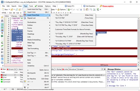 CSS HTML Validator Pro Download Softpedia