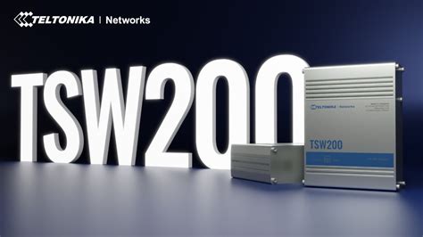 Introducing TSW200 - #Industrial Gigabit Ethernet Switch! - YouTube