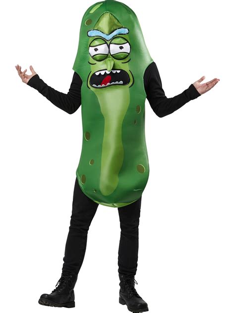 Mens Rick And Morty Pickle Rick Costume
