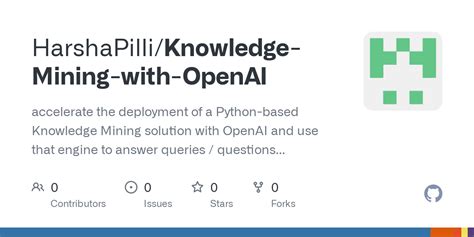 github harshapilli knowledge mining with openai accelerate the