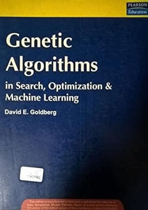 Genetic Algorithms Goldberg De 9788131709931 Books