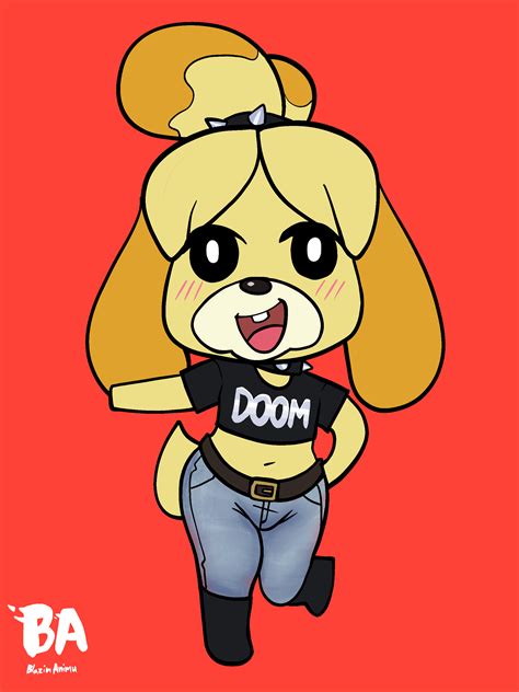 Isabelle By Blazinahegao On Newgrounds