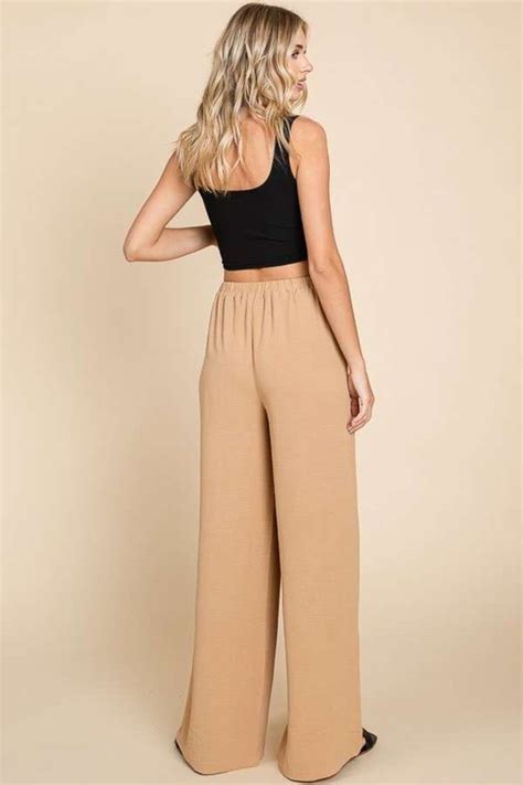 Culture Code Full Size High Waist Wide Leg Cargo Pants The Little