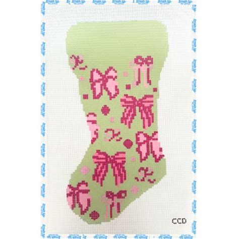 Coquette Bow Stocking Threads Too