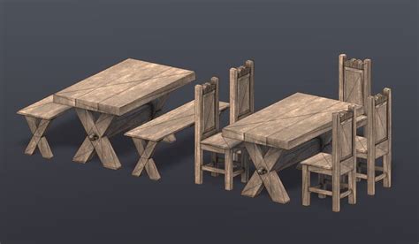 Breakable Objects System Ultimate Pack Systems Unity Asset Store Wooden Tables Table And