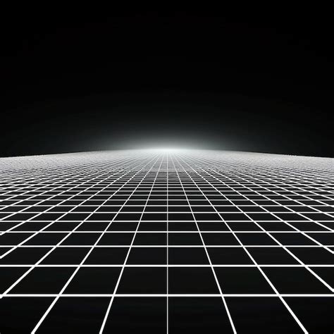 Premium Photo Monochrome Mesh Minimalist White Amp Black Grid Pattern