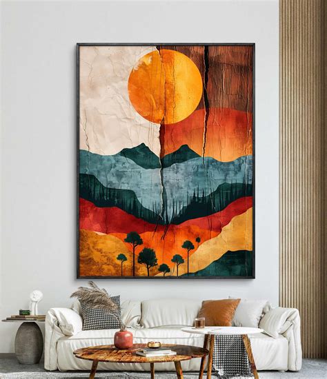 Cracked Horizon Art Frames