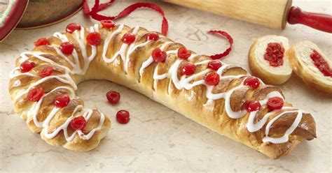 Candy Cane Holiday Bread