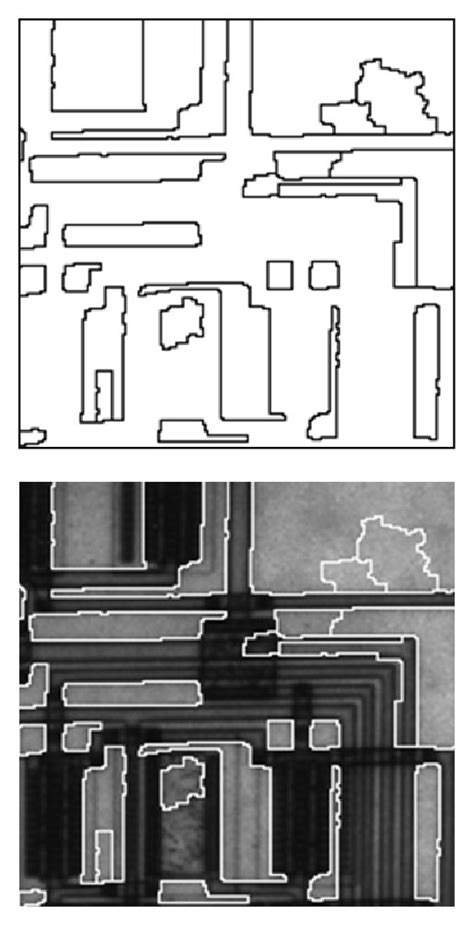 A Industrial Circuit Image B Segmentation Using Our Proposed