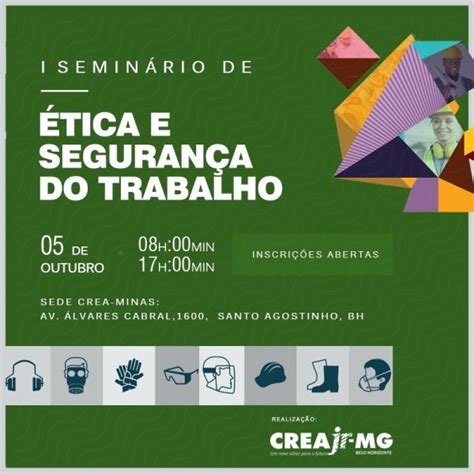 I Seminário De Ética E Segurança Do Trabalho Em Belo Horizonte Sympla