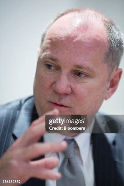 Michael Schriver Chief Operating Officer Of Dfs Group Ltd Gestures News Photo Getty Images