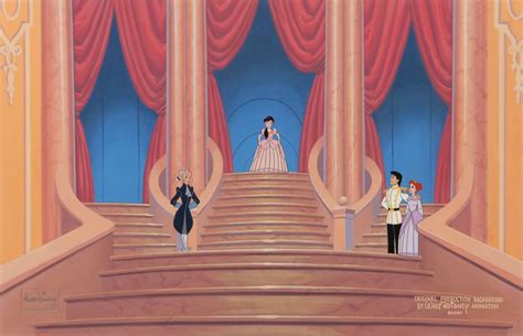 Ariel And Prince Eric Keymaster Background Set Up From The Little