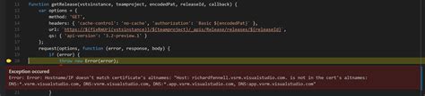 VSTS Build Task Development Now That Is A Misleading Error Message Black Marble