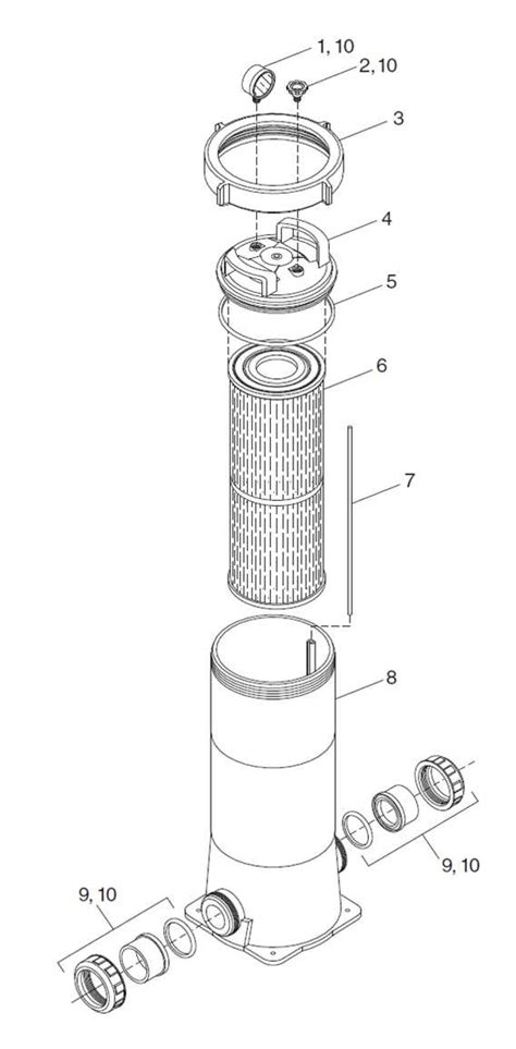 Discover The Inner Workings Of Jandy Filter Parts With A Comprehensive Diagram