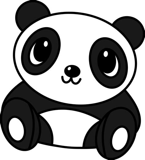 Cute Pandas Cartoon Drawings
