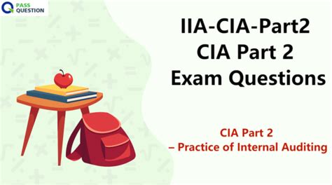 Iia Cia Part2 Cia Part 2 Exam Questions Part 2 Practice Of Internal
