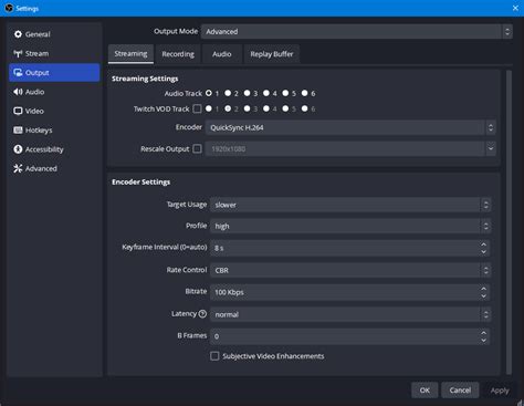 Intel QSV QuickSync H CBR Ignores Target Bitrate Issue Obsproject Obs Studio GitHub