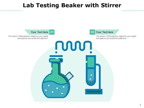 lab beaker icon technology chemical testing ppt powerpoint presentation