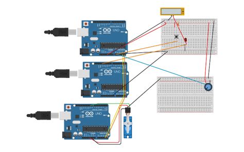Circuit Design 3 Arduino Ic2 Link Tinkercad
