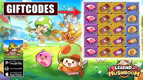Legend Of Mushroom And All 19 Tcodes 19 Redeem Codes Legend Of
