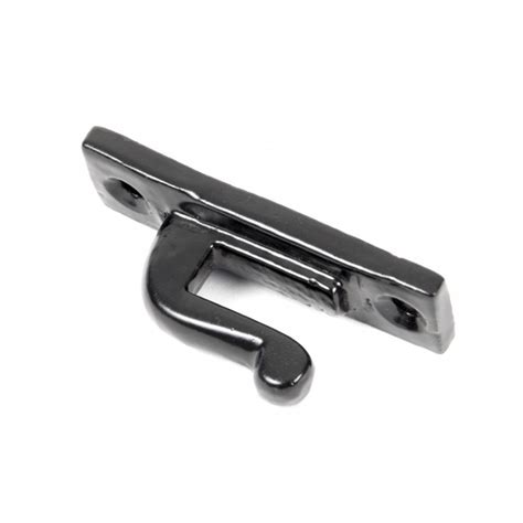 Harland Keep Scrolled Antique Black Reversible Window Fastener