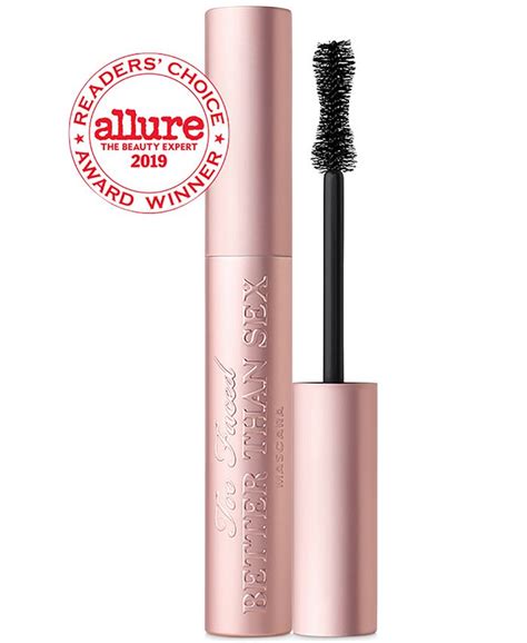 Too Faced Better Than Sex Volumizing And Lengthening Mascara Macys