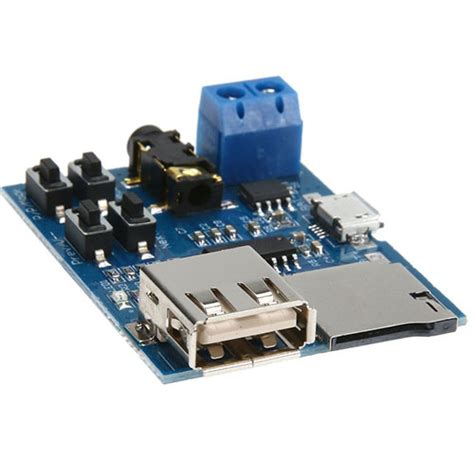 Tf Card U Disk Mp3 Format Decoder Board Amplifier Decoding Audio Player Module 19j023 Us0