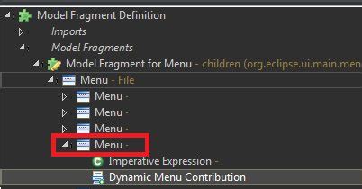 How To Disable A Dynamic Menu Contribution Parent In Eclipse RCP Application Stack Overflow