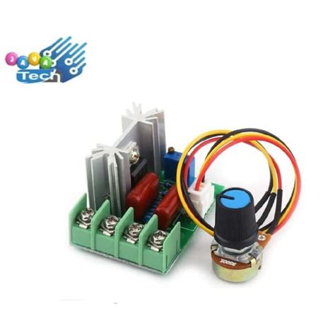 Dimmer Scr 2000w Ac 220v Dengan Kabel Regulator Tegangan Lazada Indonesia