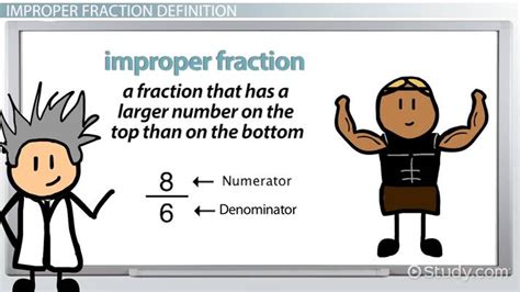 Improper Fraction Definition And Examples Video