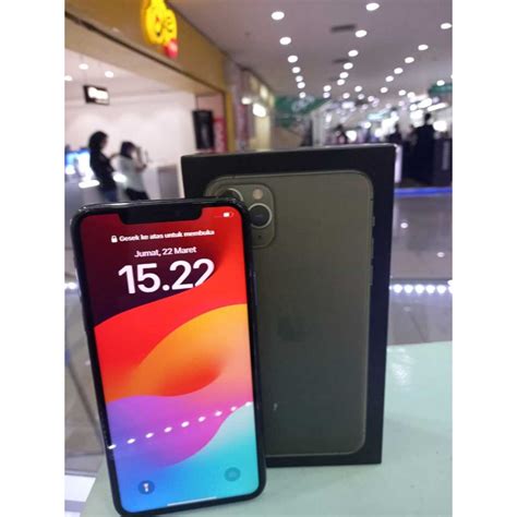 Jual Iphone Pro Max Promax Gb Second Seken Bekas Internal Shopee Indonesia