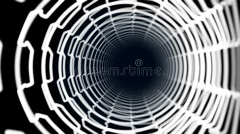 Hi Tech Tunnel Stock Video Video Of Geometry Light 205920665