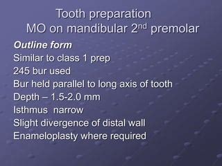 Tooth Prep For Saf Ppt